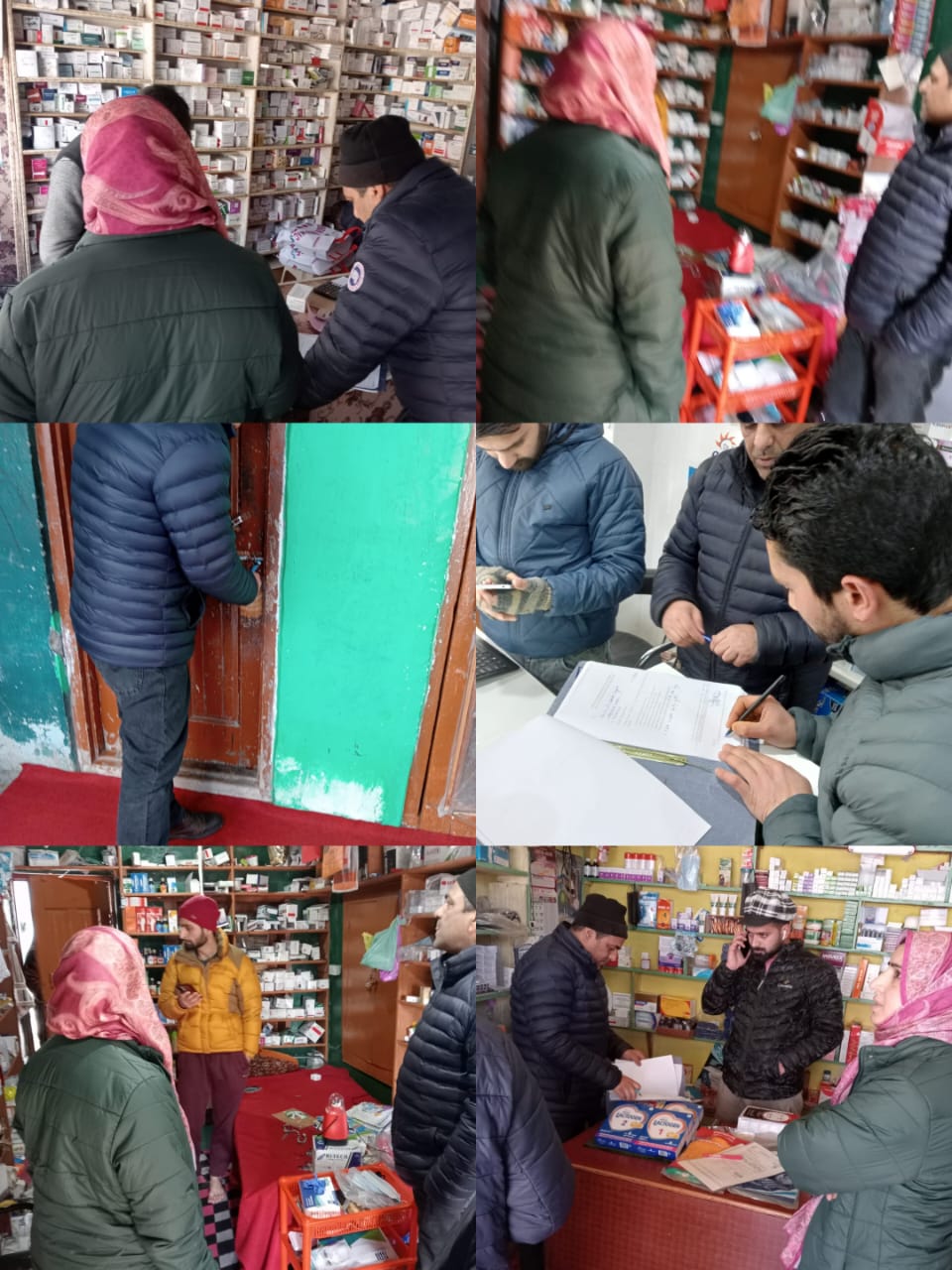 Drug Control Depart conducts inspection of medical establishments