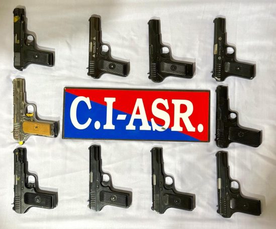 Arms Smuggling Module Linked To Pakistan Busted In Amritsar;